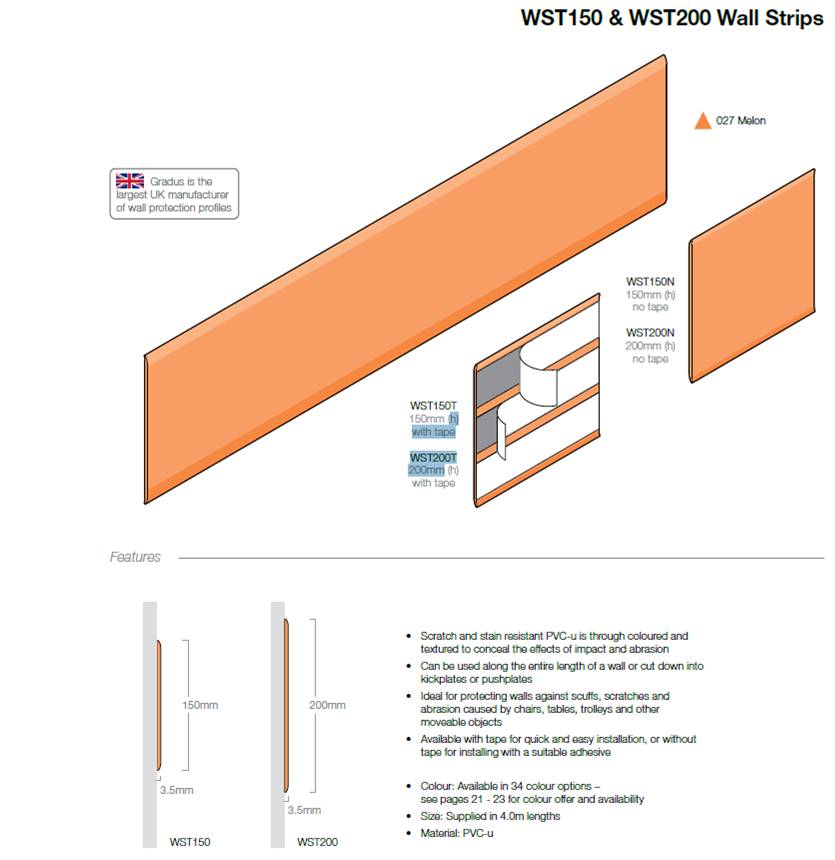 Gradus' Wall Strips protects the corridors of Skåne University Hospital ...